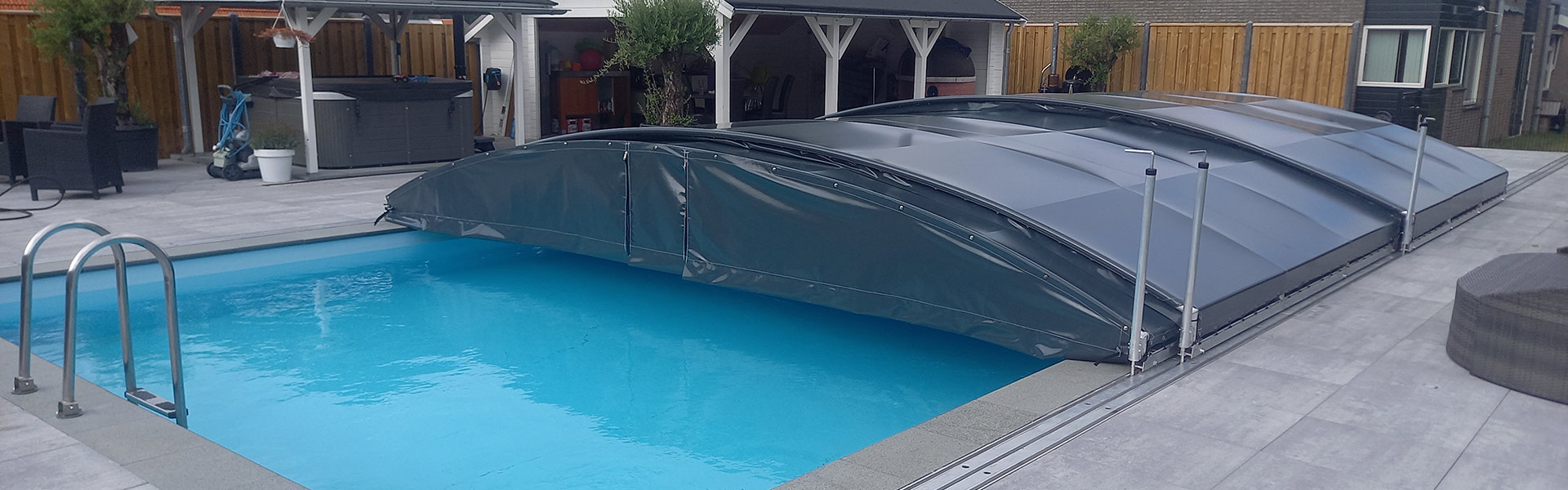 Zwembad overkapping project | Op maat gemaakt